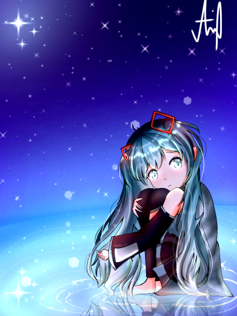 Hatsune Miku ☆ - ibisPaint