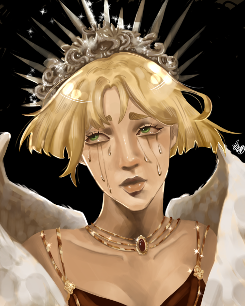 Angelic tears - ibisPaint