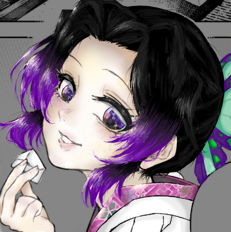 shinobu manga panel - ibisPaint