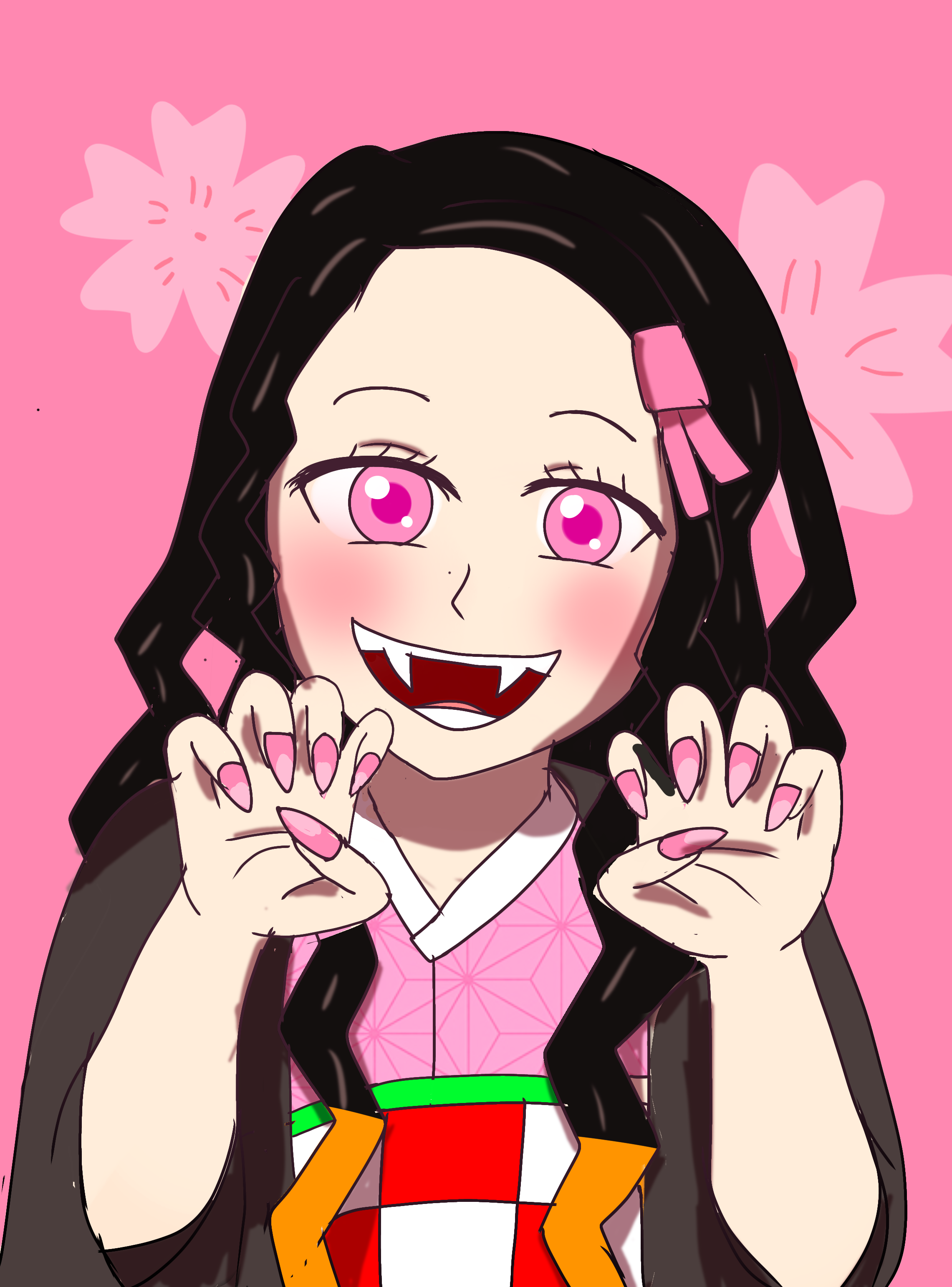 Nezuko demon - ibisPaint