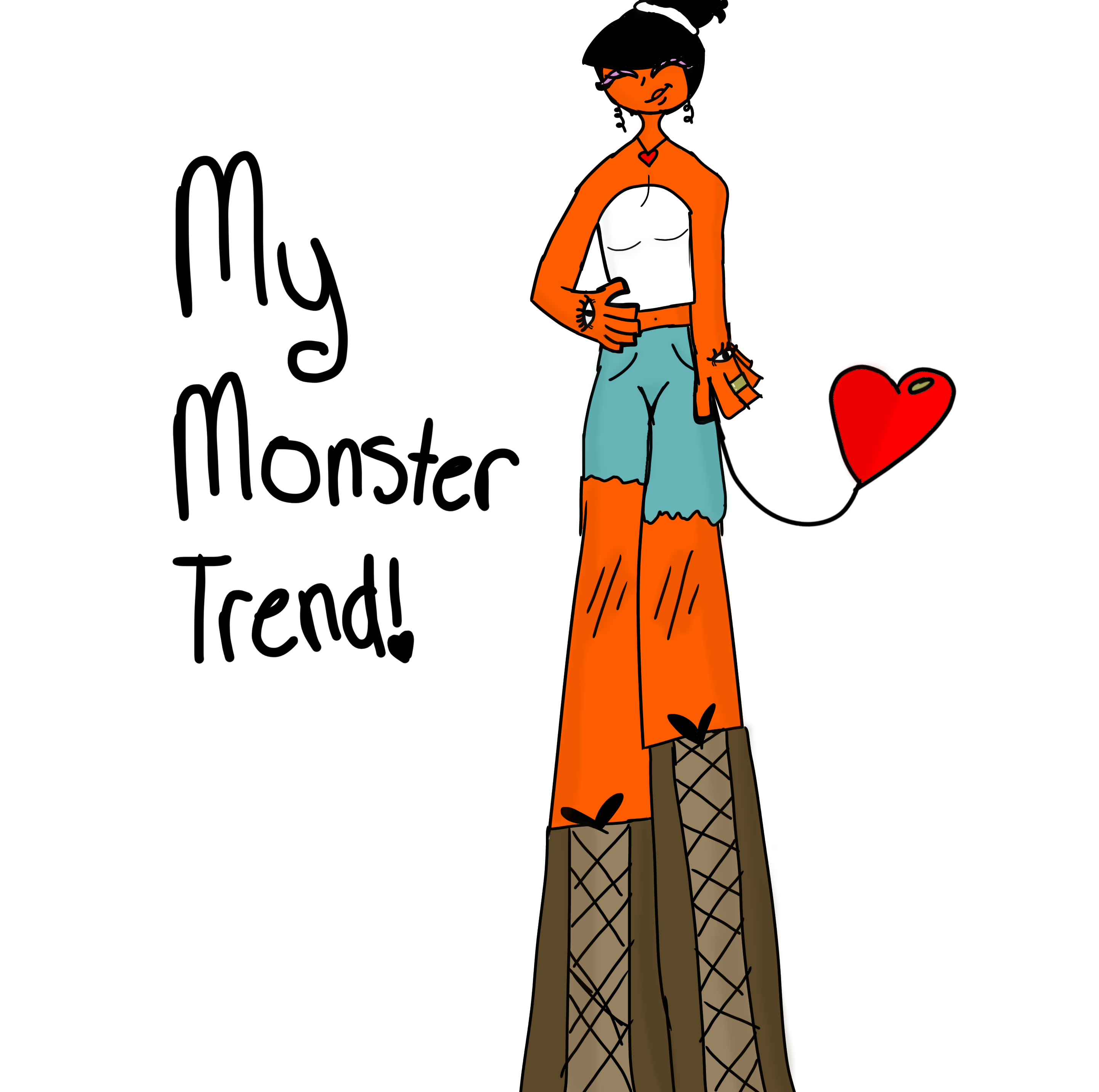 MY MONSTER TREND! - ibisPaint