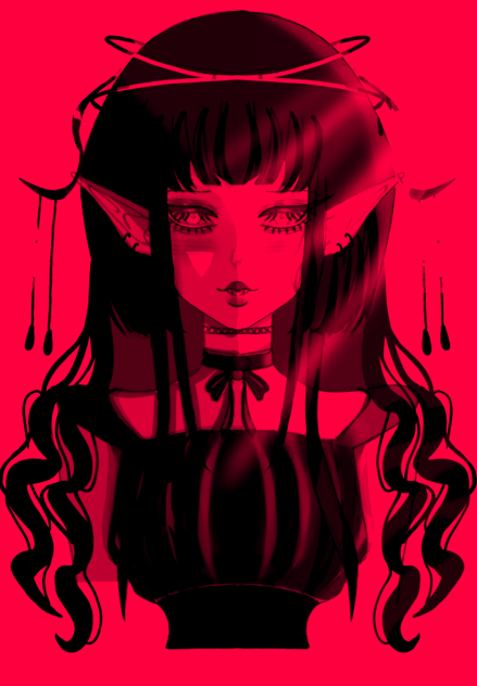 red OC - ibisPaint