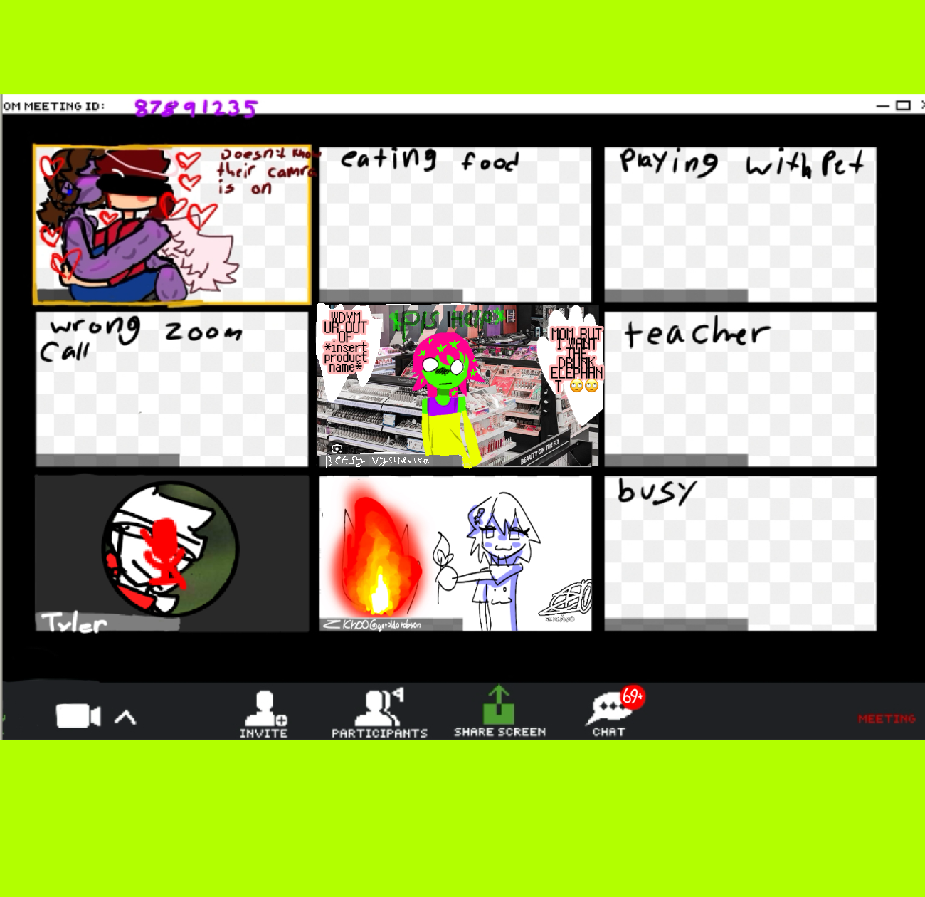 silly collab - ibisPaint