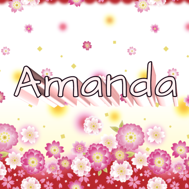 Name Amanda - ibisPaint