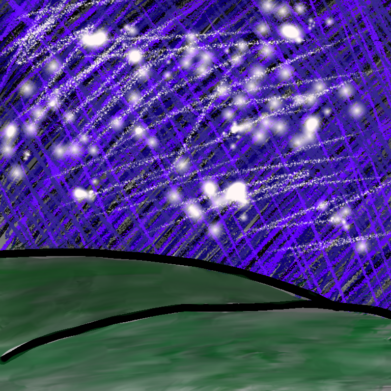 intento de noche estrellada (っ˘̩╭╮˘̩)っ - ibisPaint