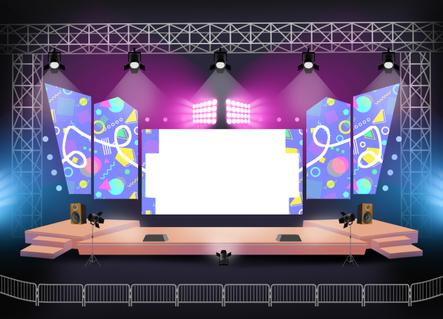 Big Concert Stage - ibisPaint