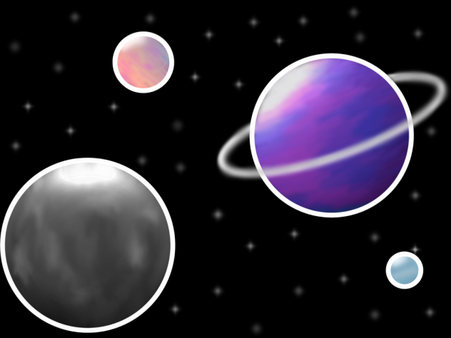 Basic Planets 🪐 - ibisPaint