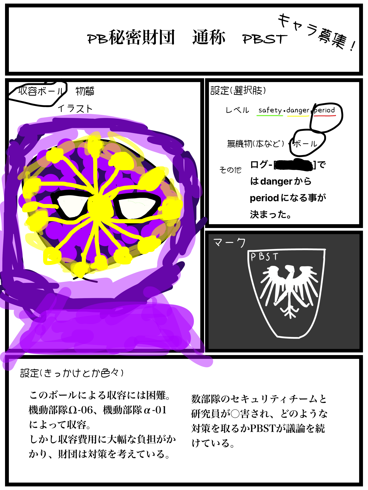 PBSTキャラ募集の絵 - ibisPaint