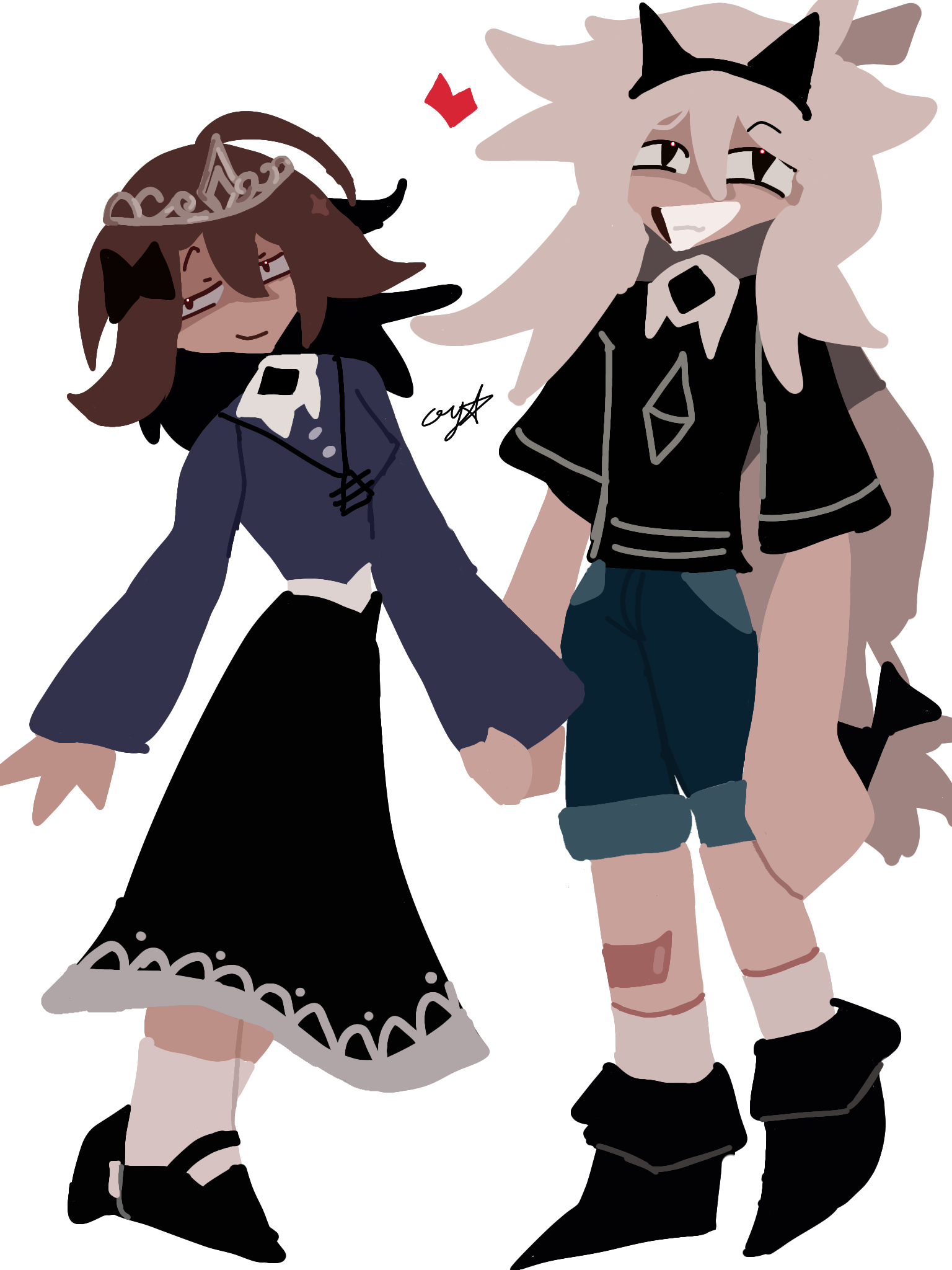 Alice and Oliver (FPE) - ibisPaint