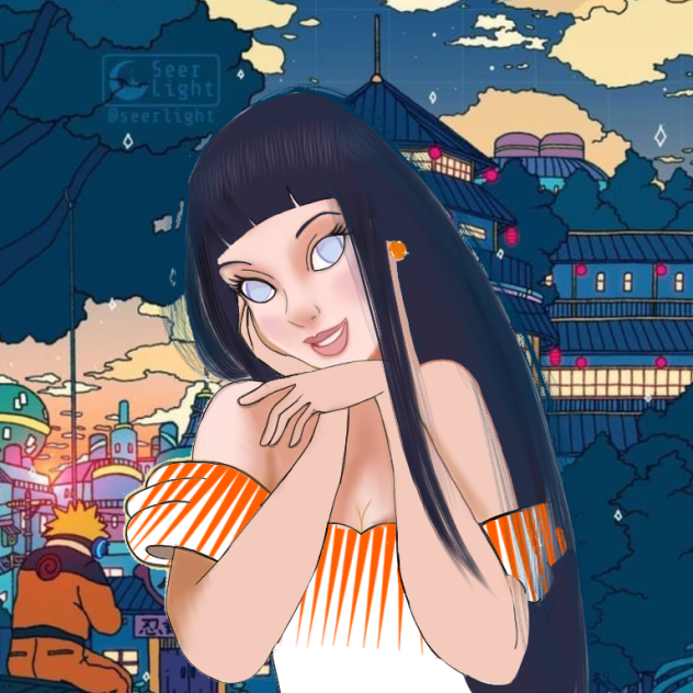 De bela para Hinata - ibisPaint