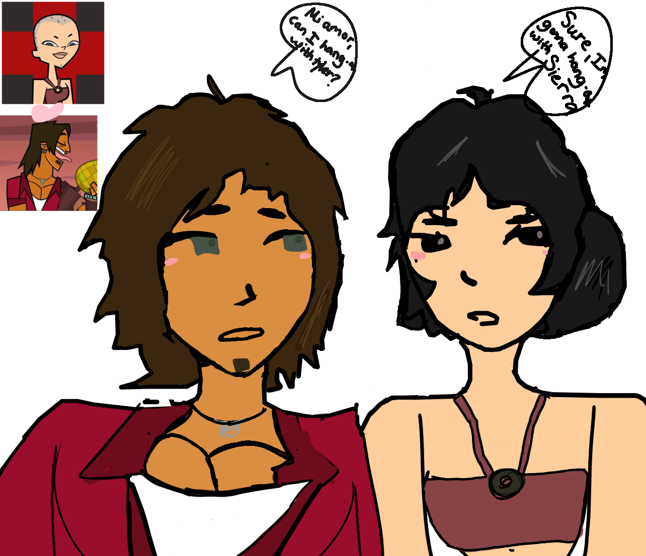 alejandro nd heather! - ibisPaint