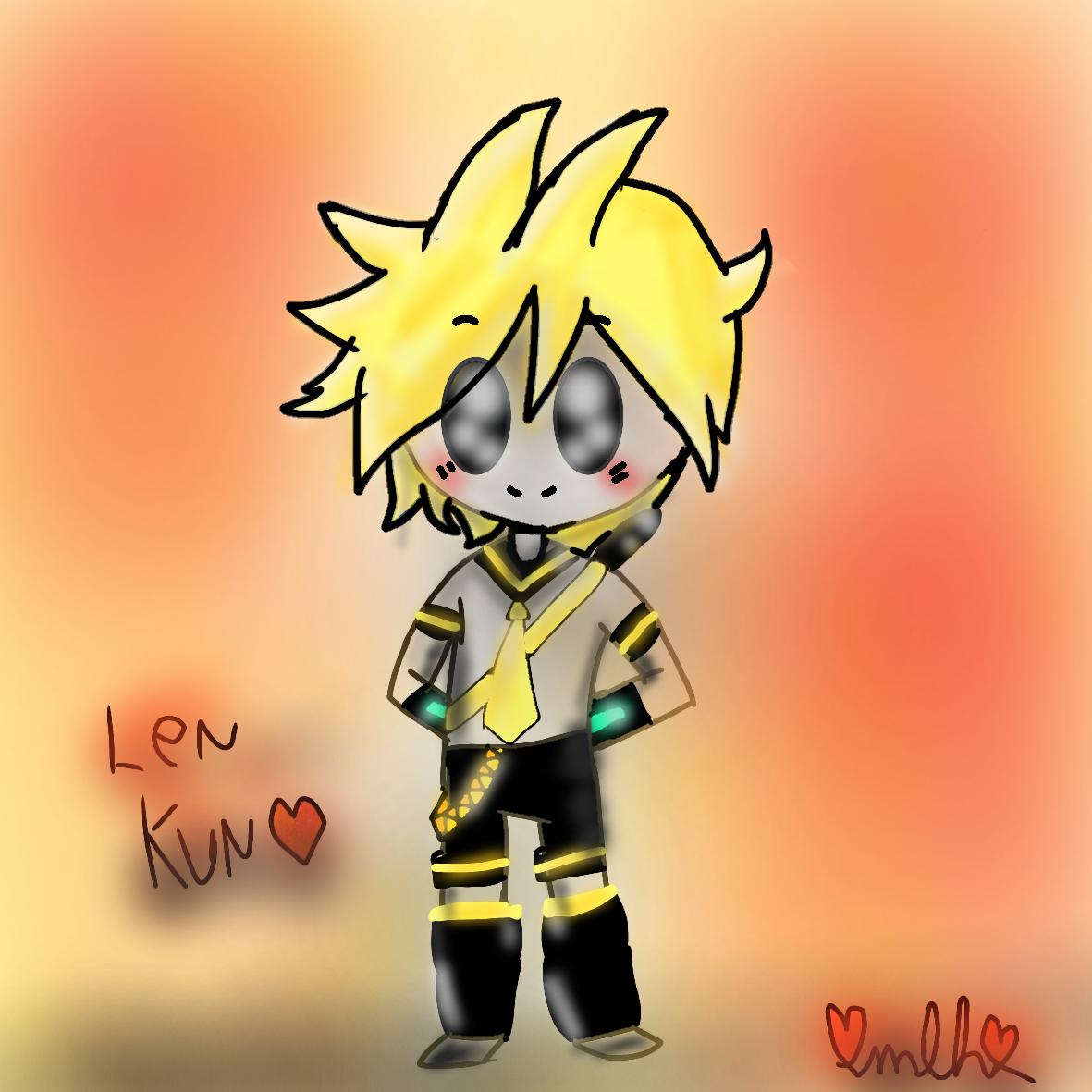 Len_kun chibi - ibisPaint
