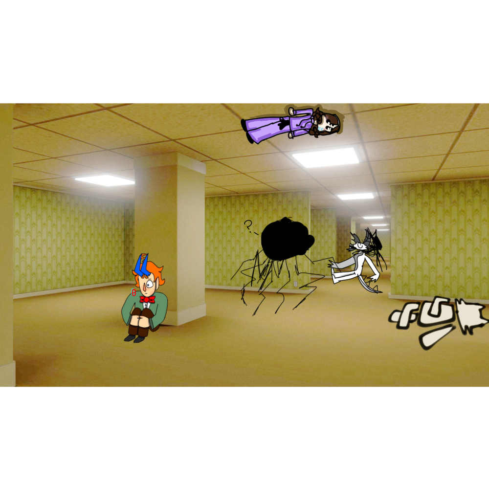 Backrooms collab - ibisPaint