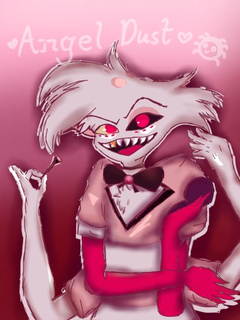 Angel Dust Hazbin Hotel - ibisPaint
