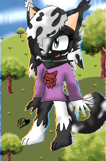 Io the cat 🤍🖤 - ibisPaint