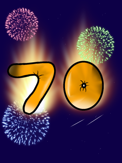 It's my 70th drawing!!!🥳🥳🥳 - ibisPaint