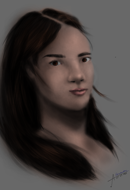 ~just a girl from my mind~ - ibisPaint