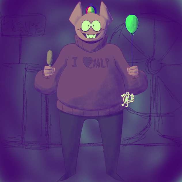 I BITE AT THE HAND THAT FEEDS ME, - ibisPaint