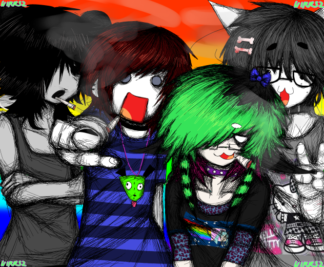 scenemo stoners - ibisPaint