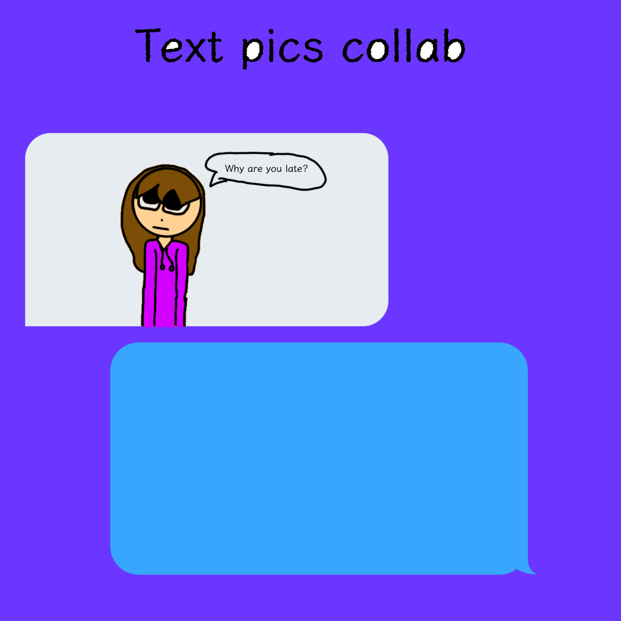 texting pics collab - ibisPaint