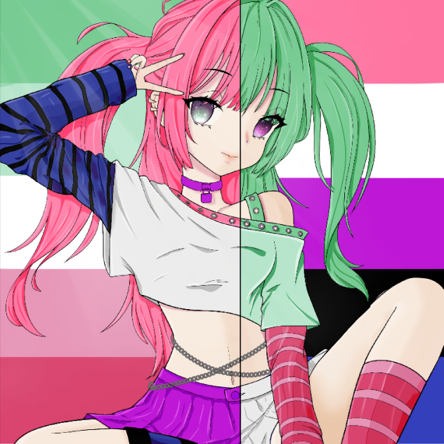pdp abrosexual.genderfluid - ibisPaint