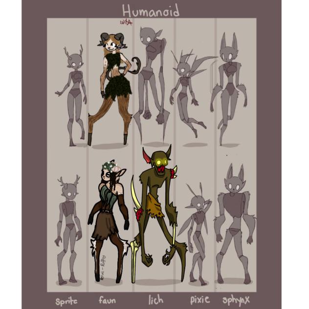 Humanoid collab - ibisPaint