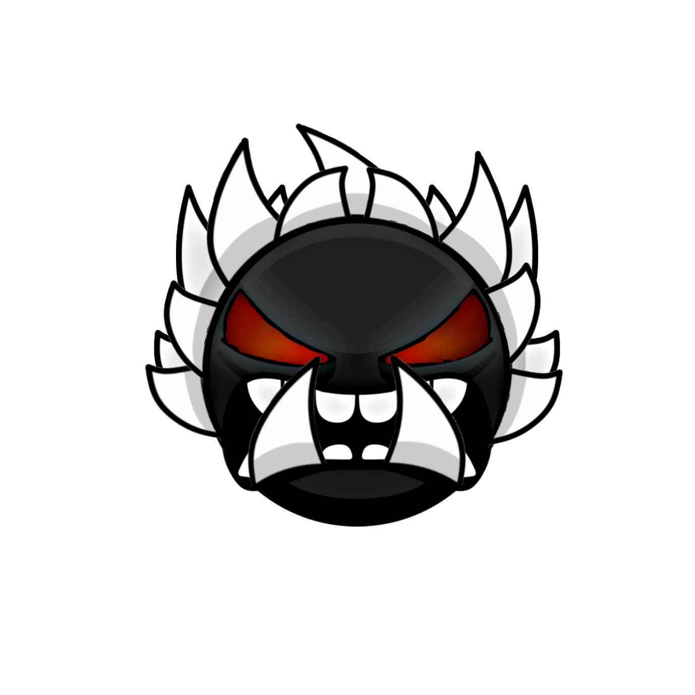 Ultra Demon geometry dash - ibisPaint