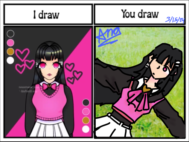 I draw You draw collab - ibisPaint