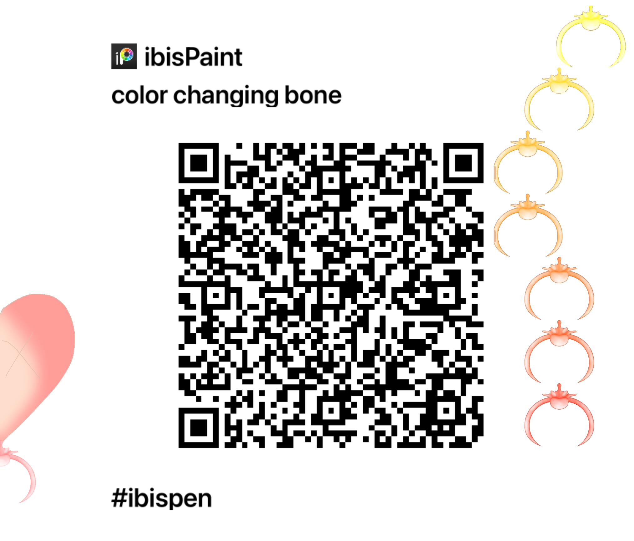 Color changing bone - ibisPaint