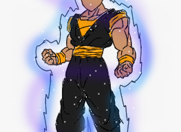 Black Saiyan UI - ibisPaint
