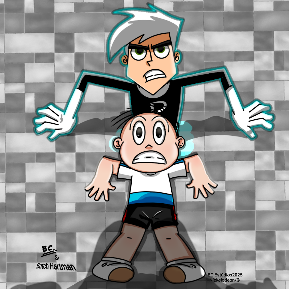 Dieguinho com Danny Phantom - ibisPaint