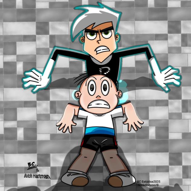 Dieguinho com Danny Phantom - ibisPaint