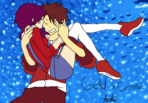 Gold x Crystal - ibisPaint