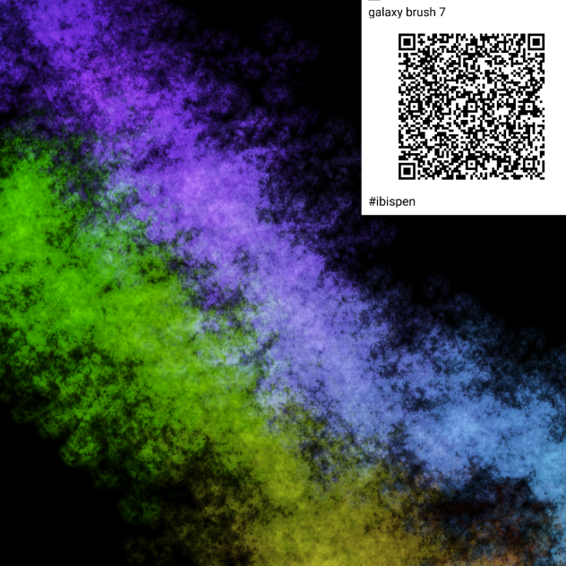 galaxy brush 7 - ibisPaint