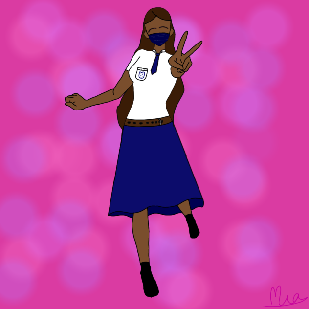 my friend asked me to draw her - ibisPaint