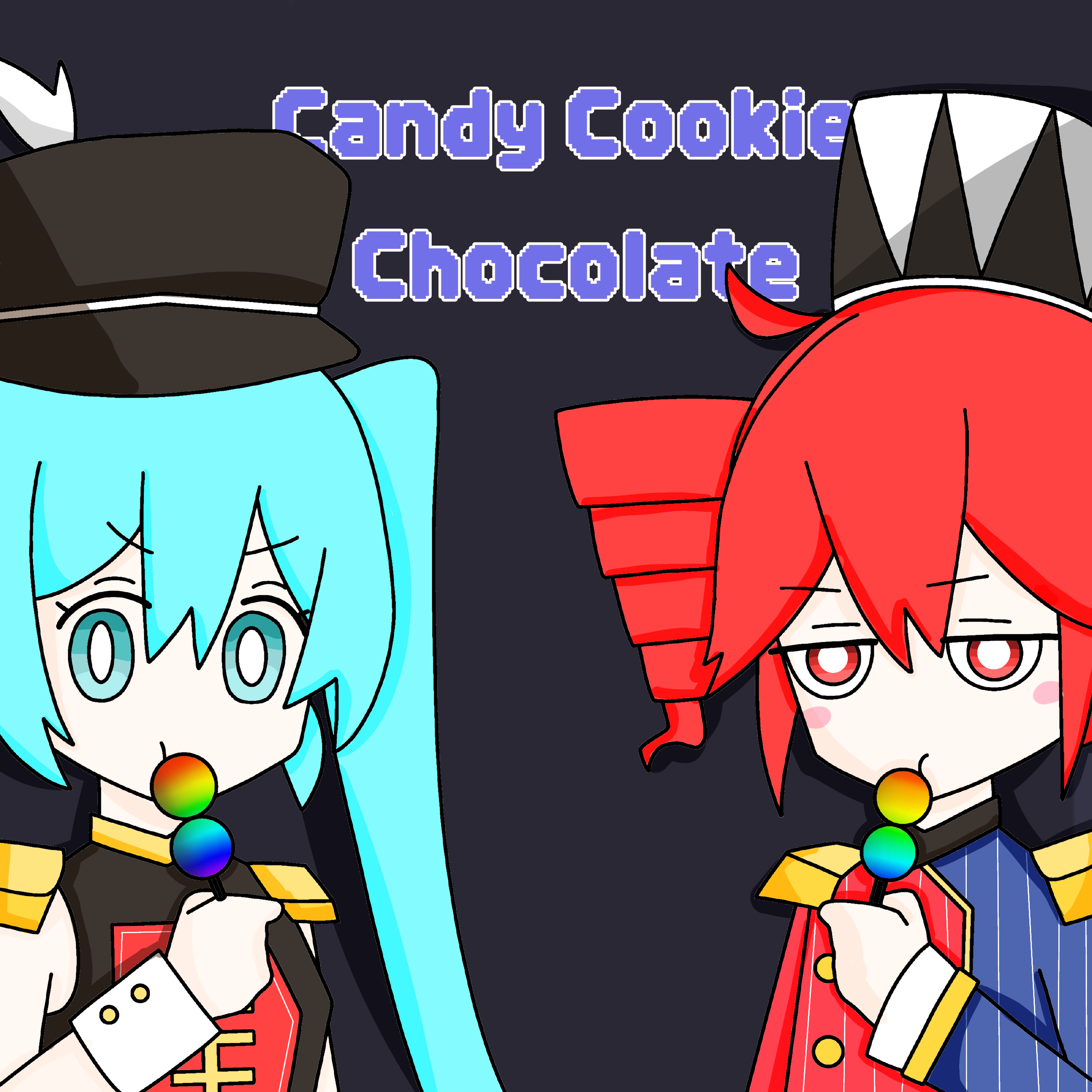 Candy Cookie Chocolate - ibisPaint