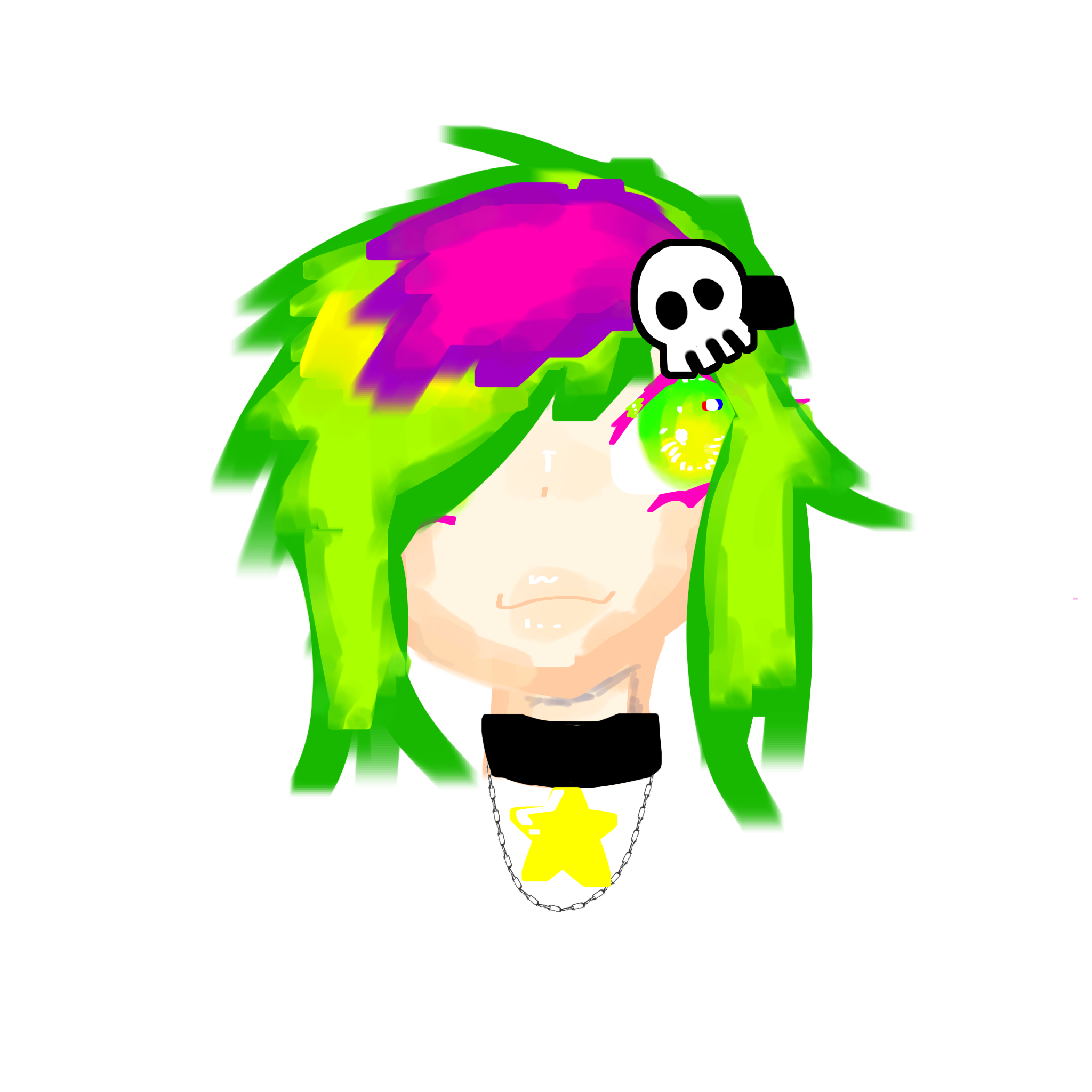 『𝘚𝘤𝘦𝘯𝘦 𝘦𝘮𝘰🖤💚💓』☆･⁠｡ﾟ - ibisPaint