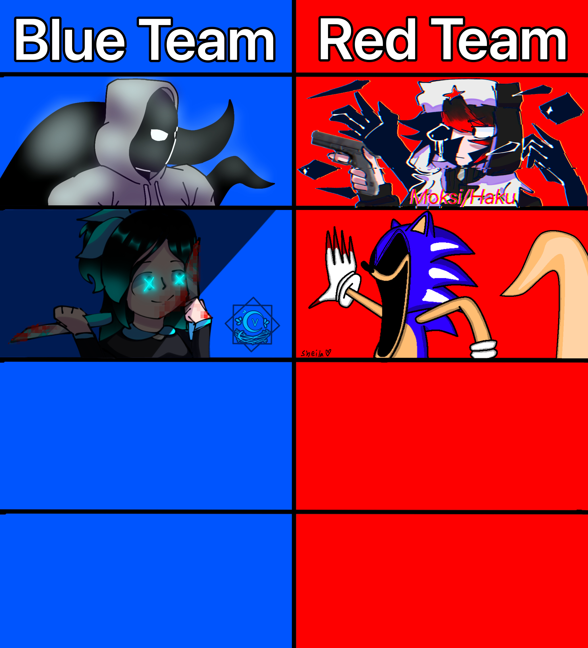 Choose ur side 😈 - ibisPaint