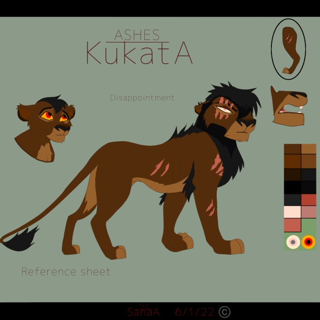 Kukata Reference (lion king style) - ibisPaint