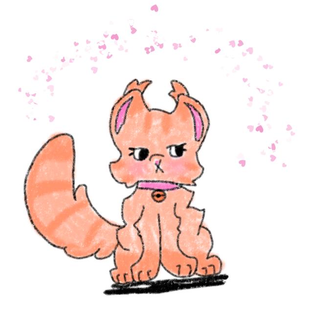 American Curl Cat - ibisPaint