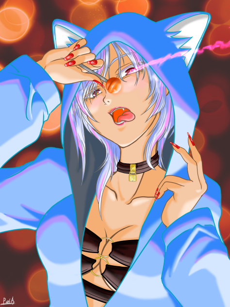 PROVOCATIVE KITTEN - ibisPaint