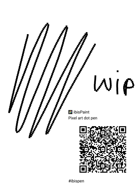 Wip pixel art pen - ibisPaint