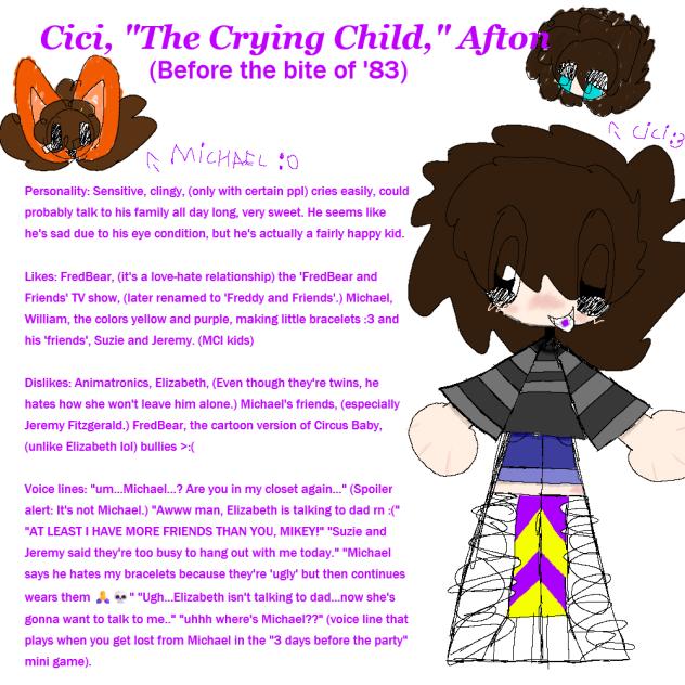 🌦️Crying Child reference sheet!!🧸 - ibisPaint