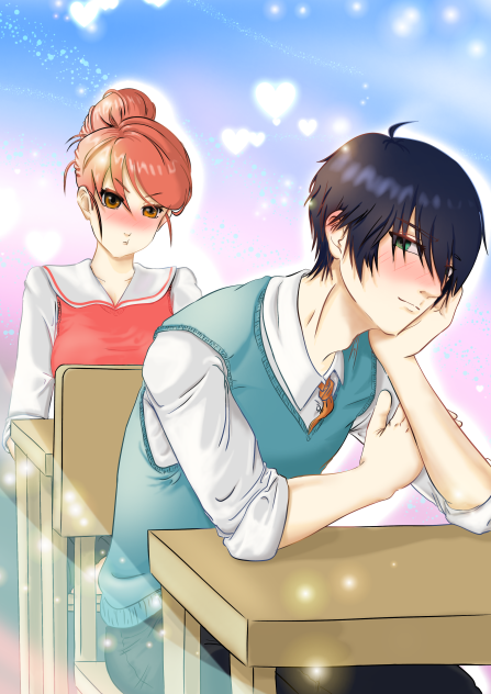 Aiko and Zander fanart - ibisPaint