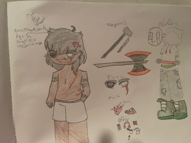 Oc ref sheet of Troy - ibisPaint