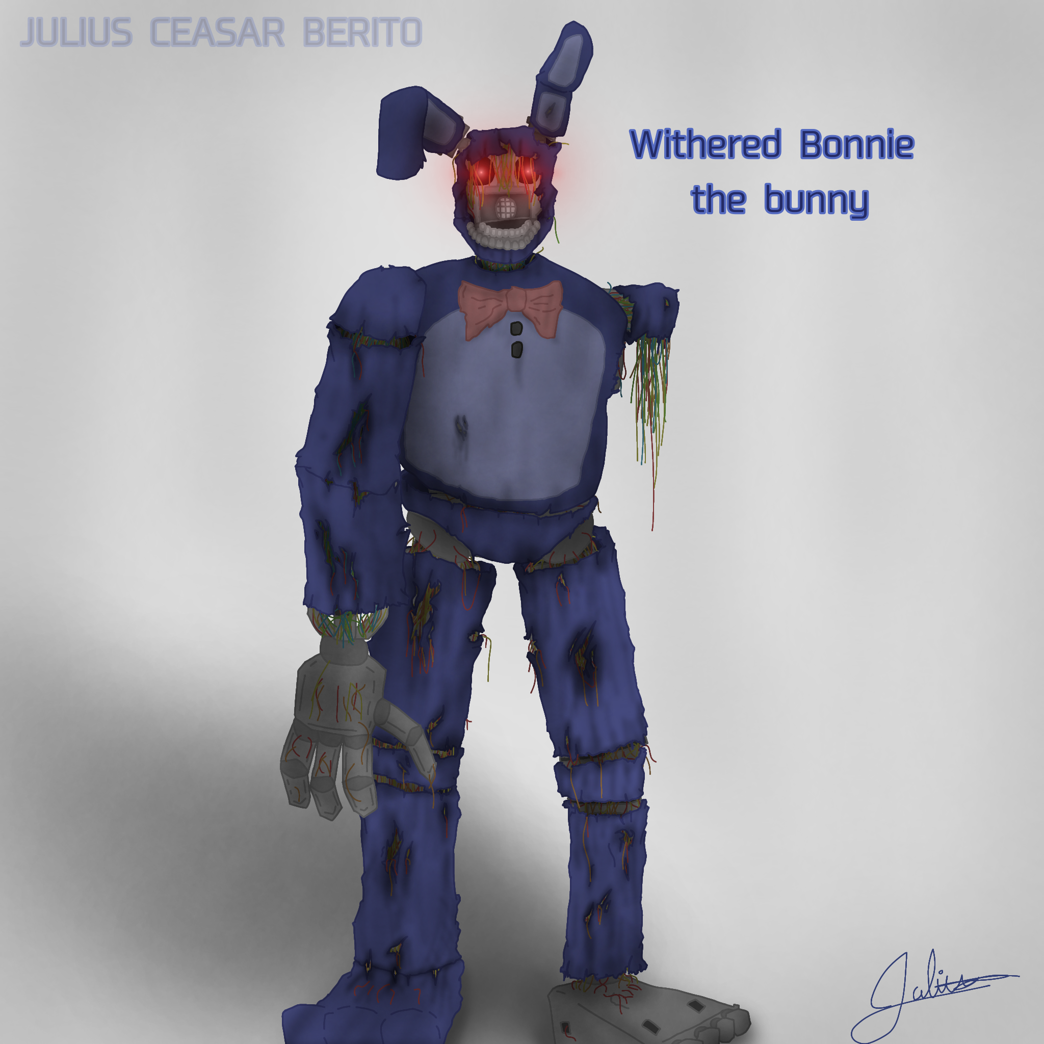 Revamp Withered Bonnie - ibisPaint