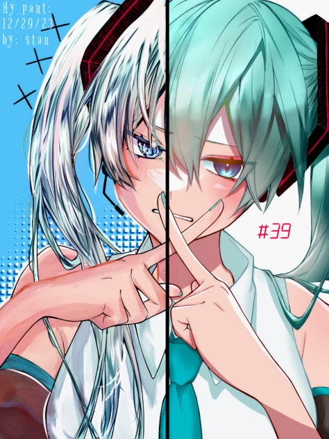 Coloring page & collab - ibisPaint