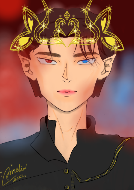 His name was King Zaigham - ibisPaint