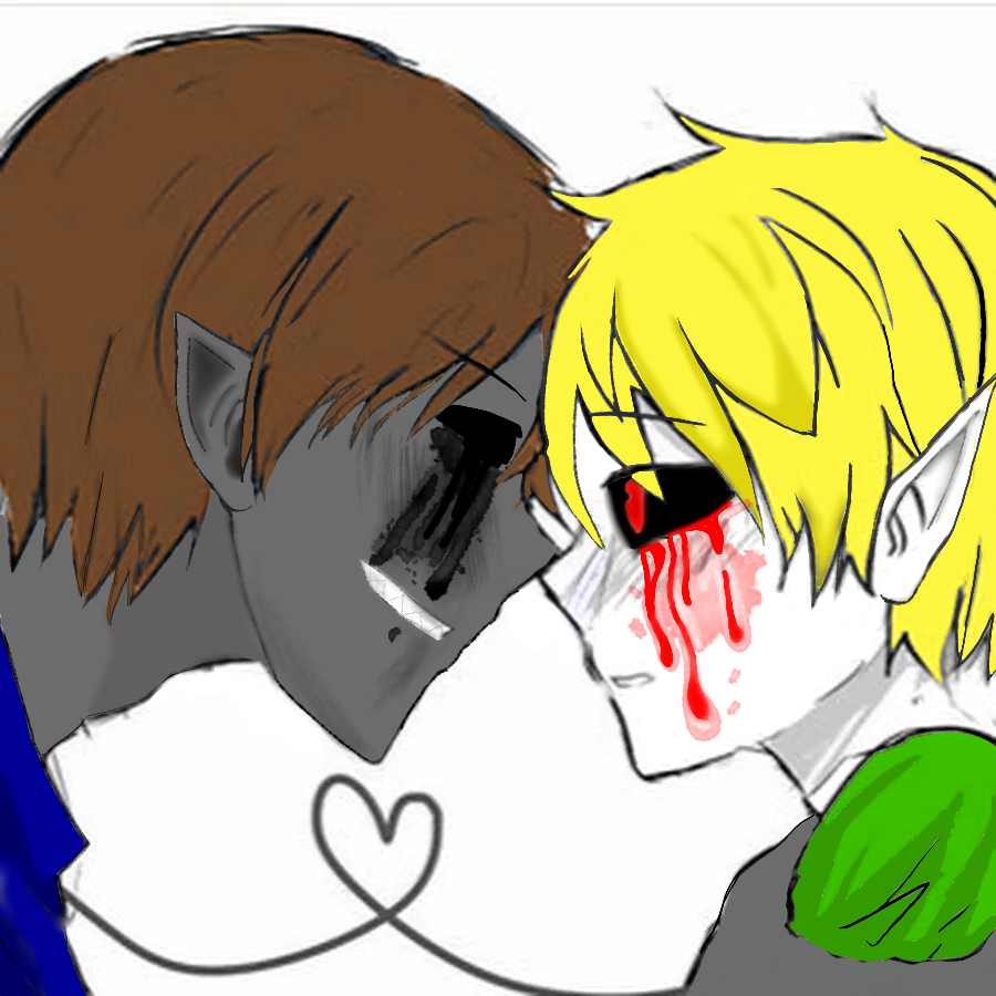 BEN Drowned and Eyeless Jack - ibisPaint