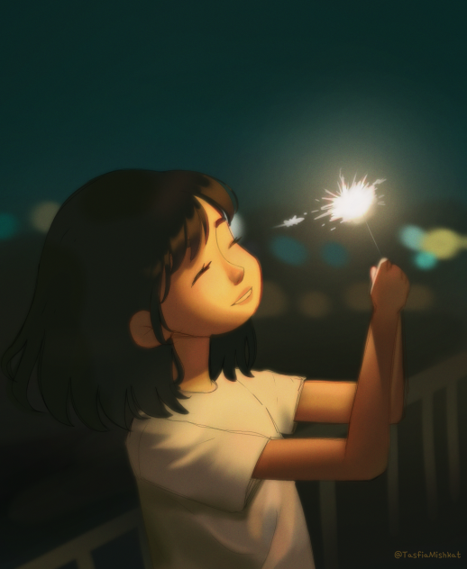 OooOo lighting - ibisPaint